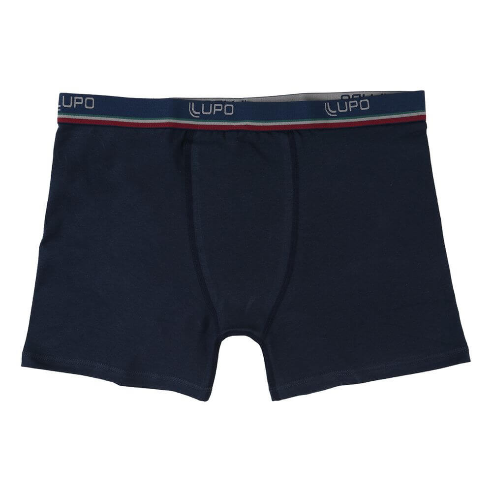Cueca Lupo Boxer Algodão Com Elastano